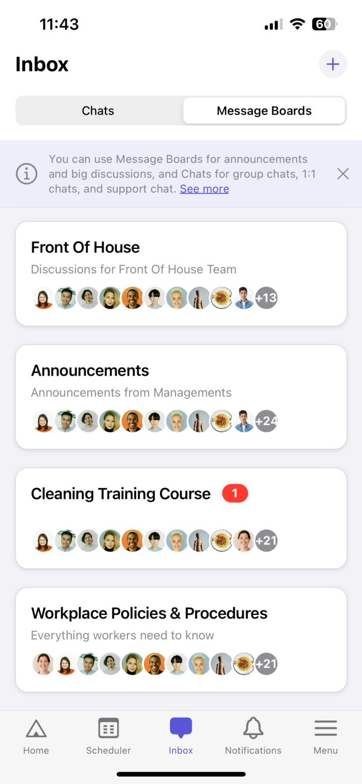 Introducing Message Boards & Documents – Camelo Help Center